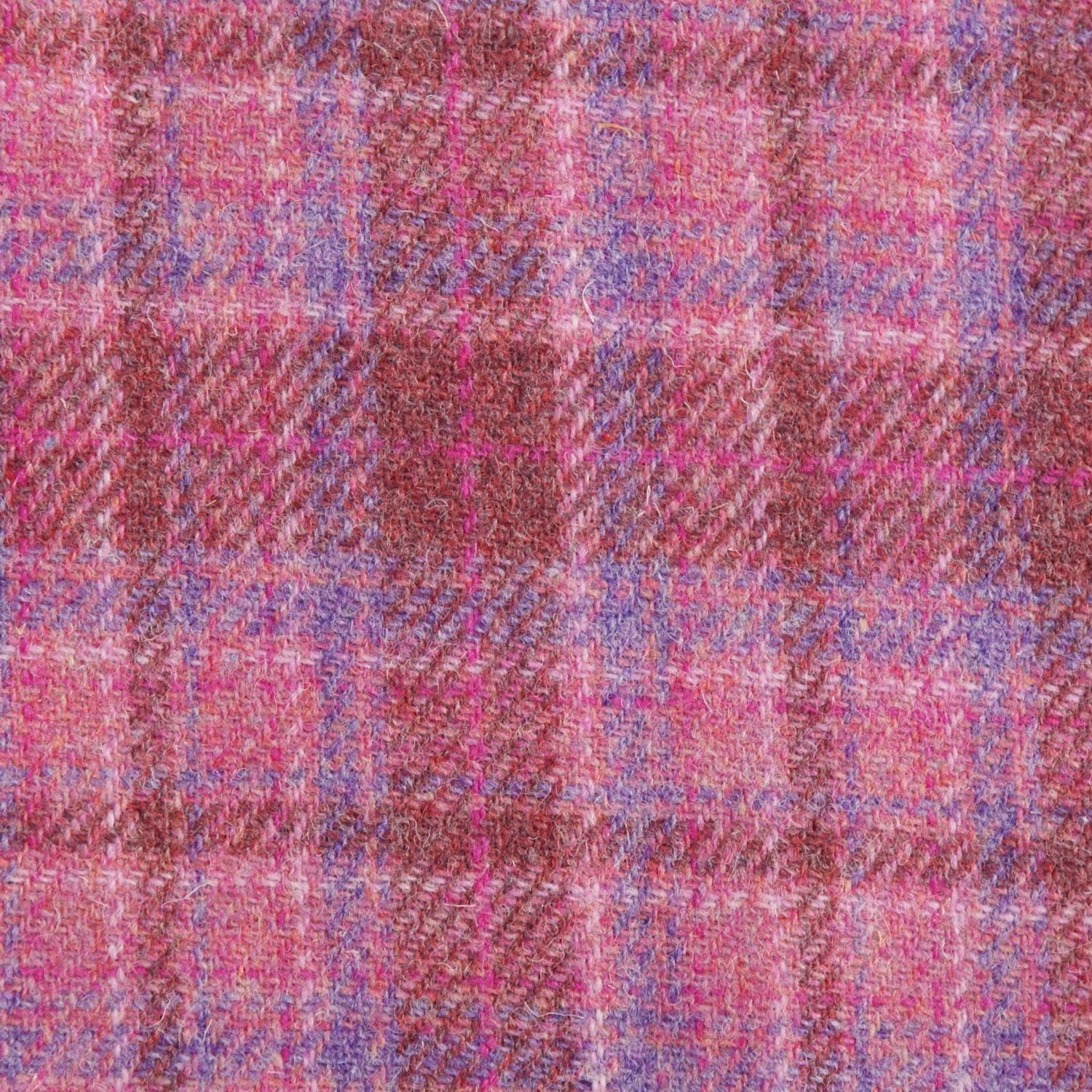 Harris Tweed in Pink Check