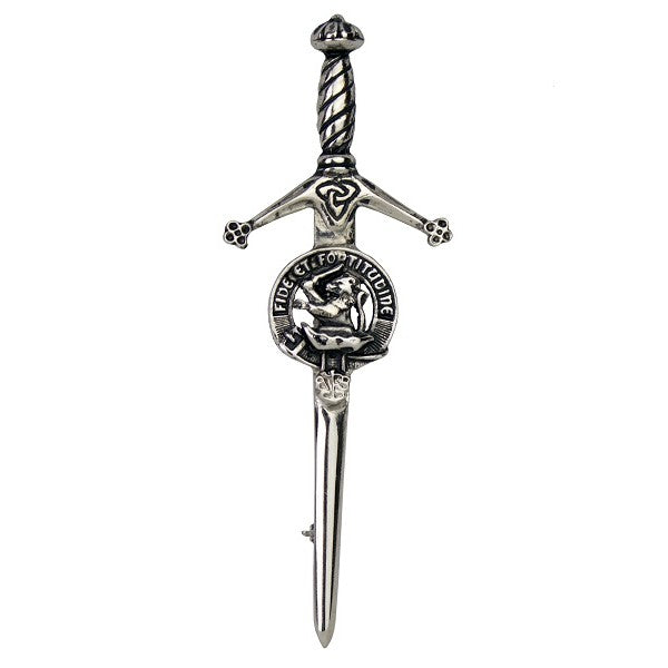 Clan Crest Kilt Pin (Chrome)