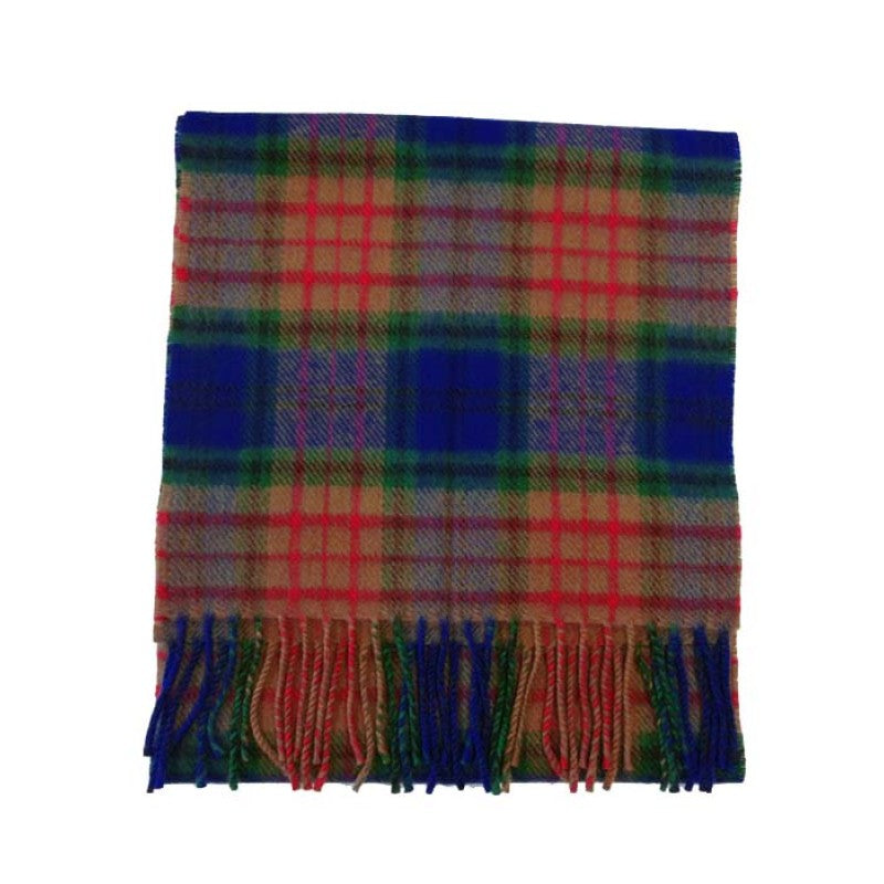 County Longford Tartan Lambswool Scarf